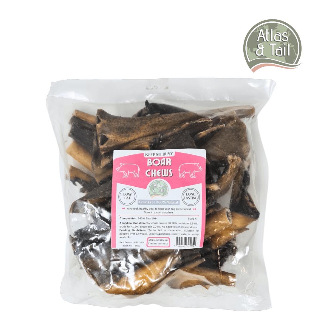 Boar Chews | Boar Skins - Atlas and Tail