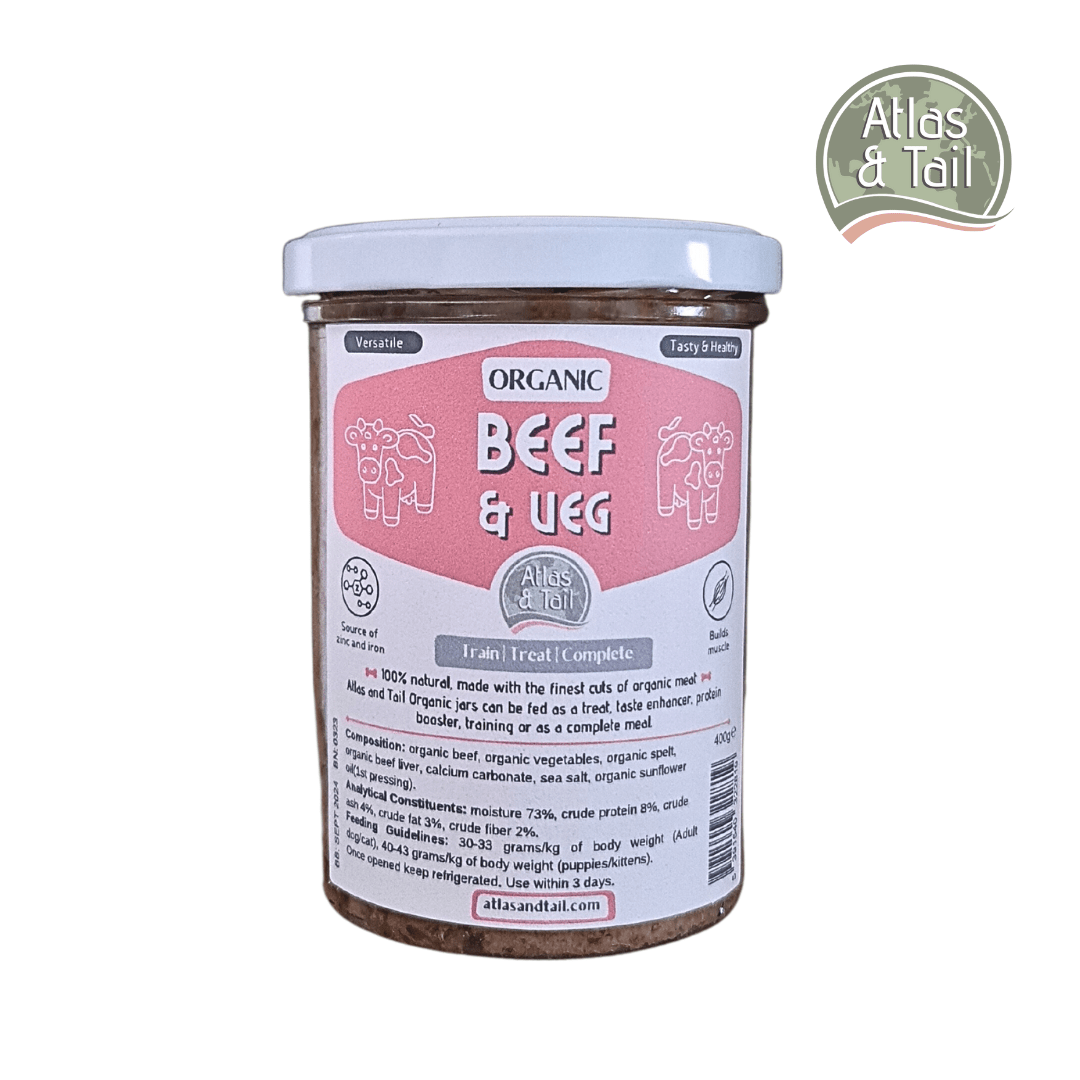 Organic Jar - Beef & Veg - Atlas and Tail